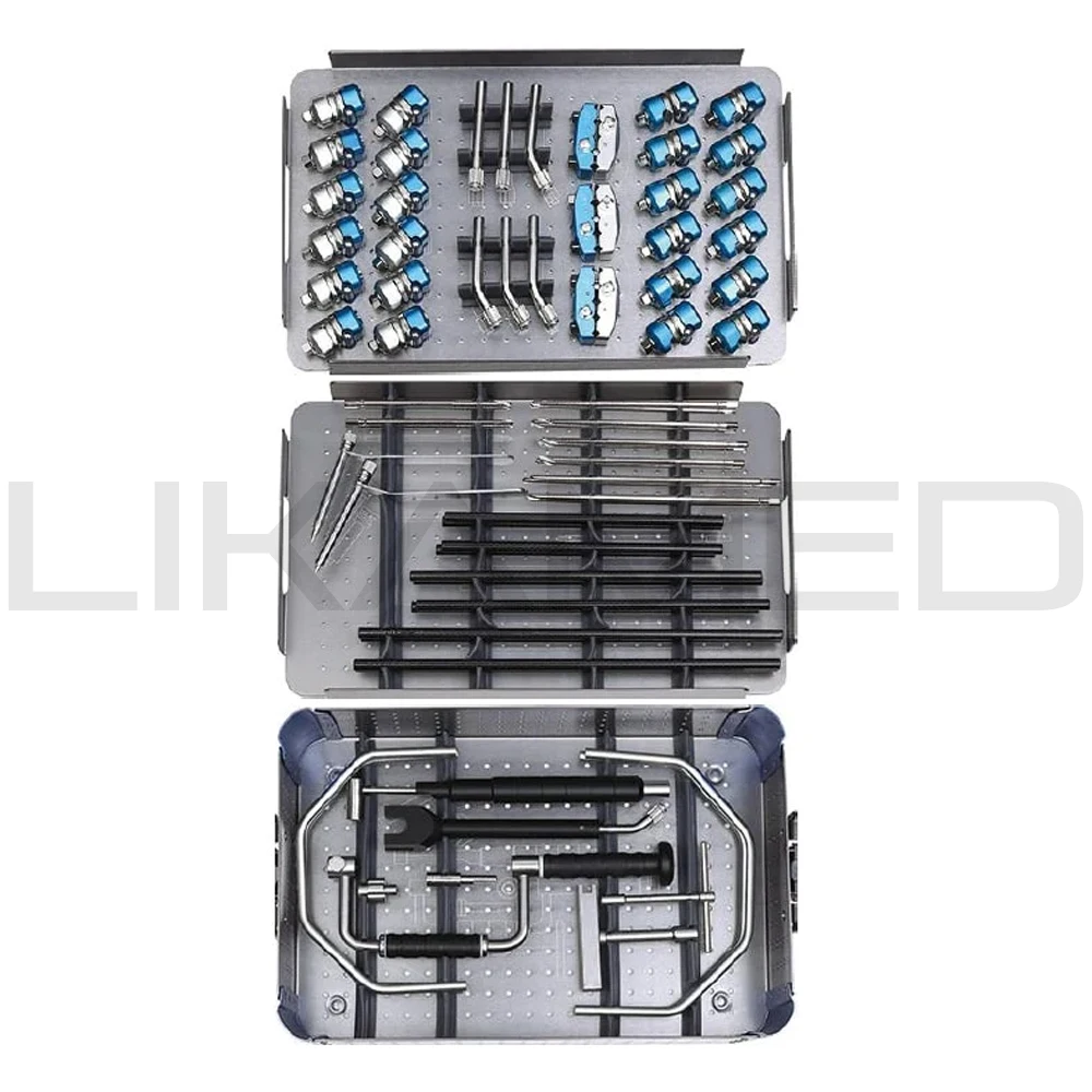 LIKAMED Hoffmann External Fixation System - Reliable Tibia Support