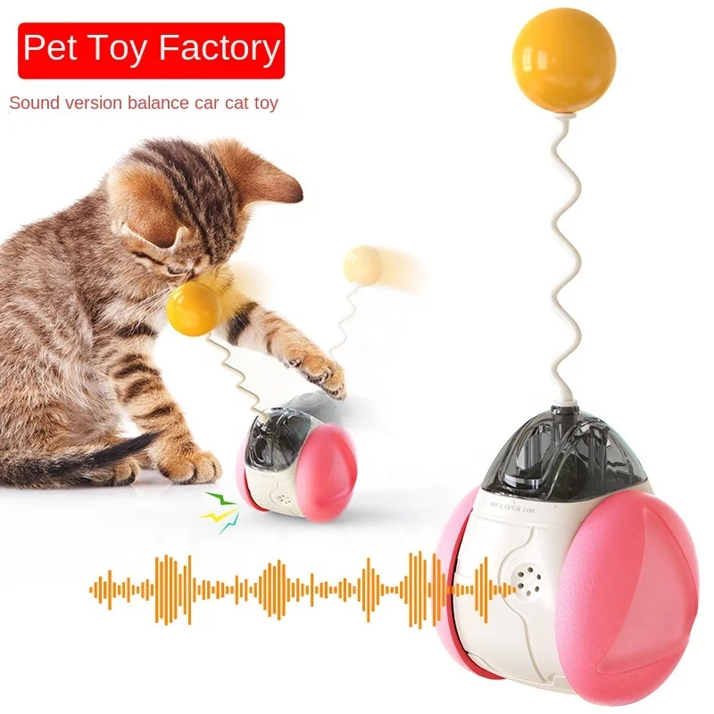 Smart Pet Explosion Electric Sounding Tumbler Cat Toy Fighting Cat ...