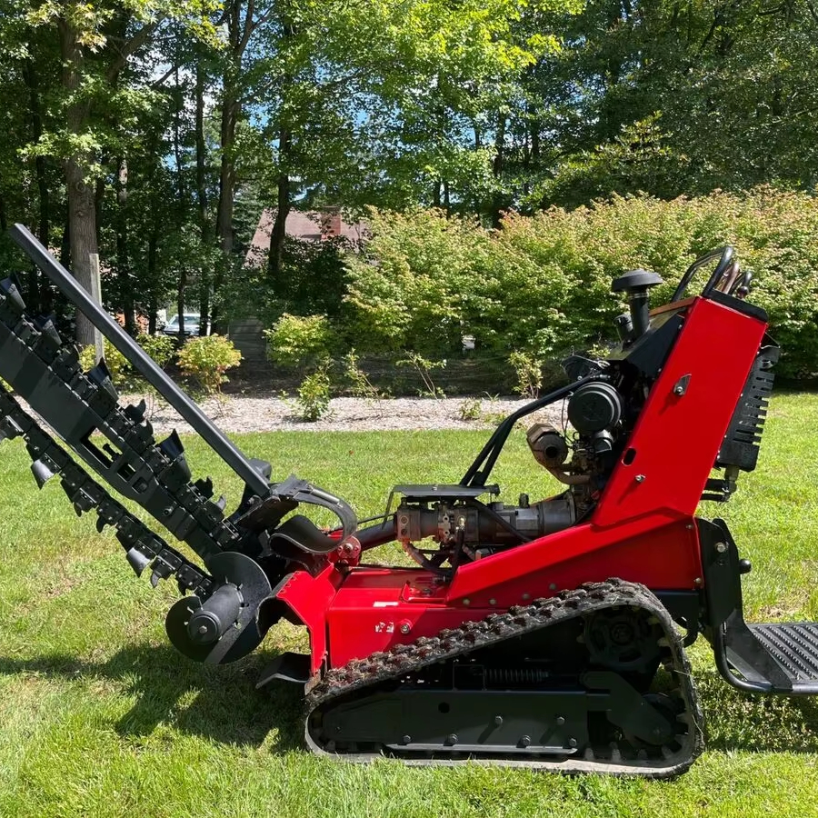 Professional Hand-Held Chain Trencher Machine for Ditch Digging