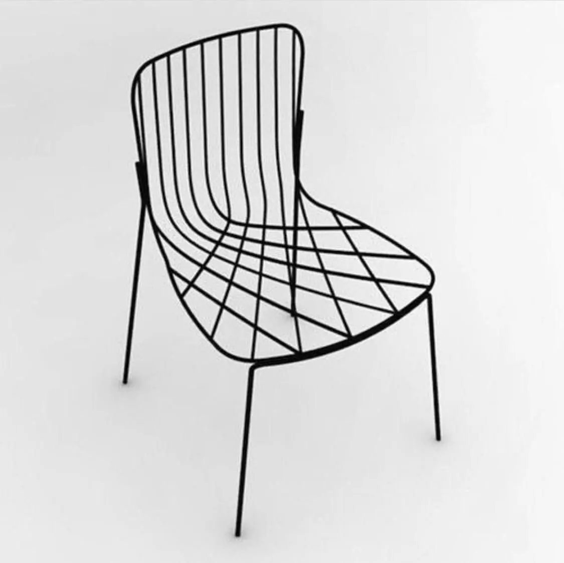 Metal Wire Design Chair for Home Hotels Living Room and Dinning Chairs ...
