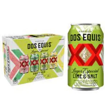 12 X Cerveza Cerveza Dos Equis Xx Bottles Premium Light Beer From ...