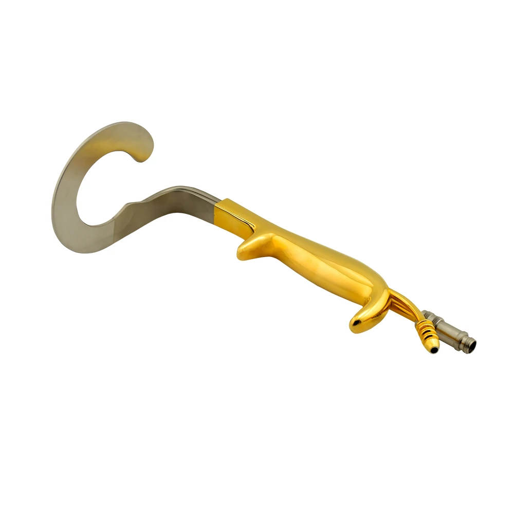 Breast Retractor C - Circular Breast Retractor with Fiber Optic