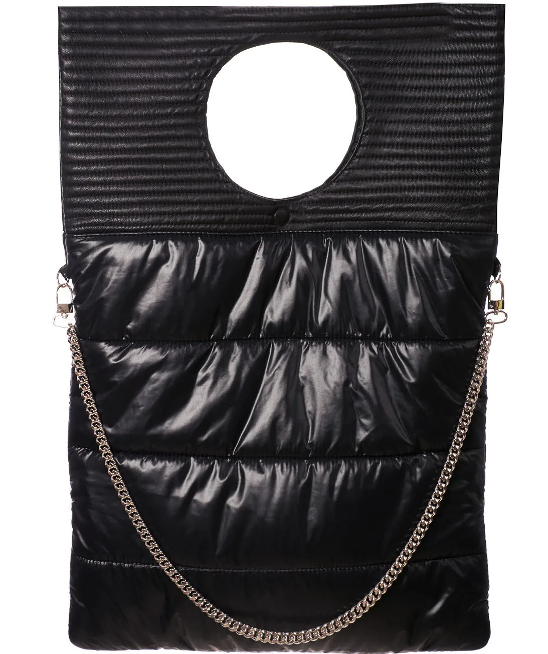 Quilted Wadding Bag And Genuine Leather Fw23 Collection - Buy ...