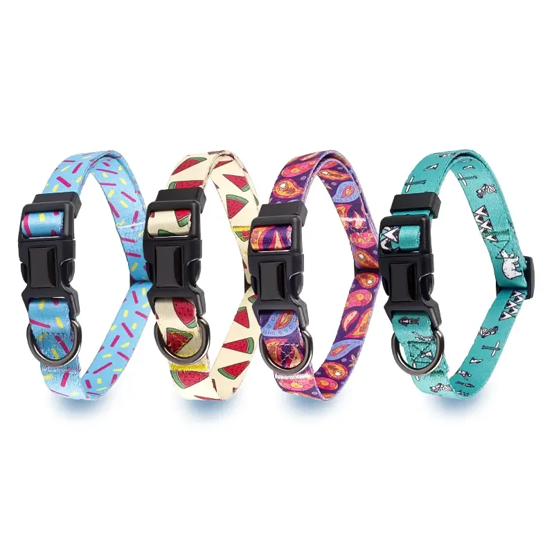 Best Quality New Cute Fancy Sublimation Print logo Design Dog Collar ...