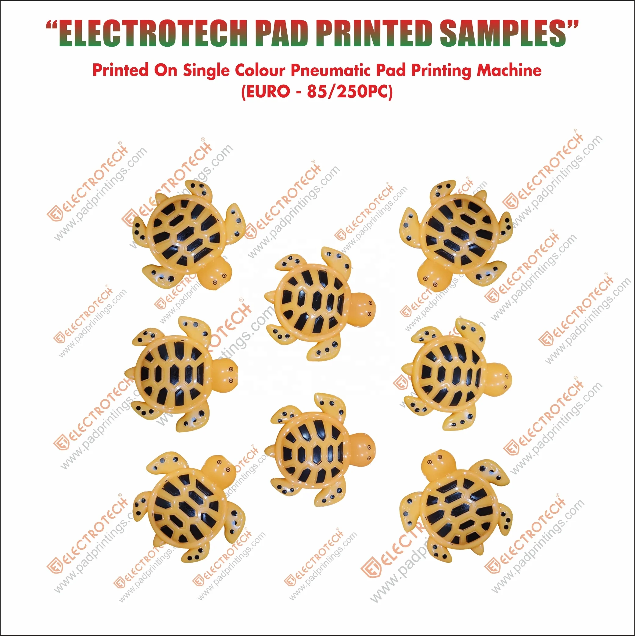 2 Color Pneumatic Pad Printing Machine Sealed Ink Cup With 8 Station ...