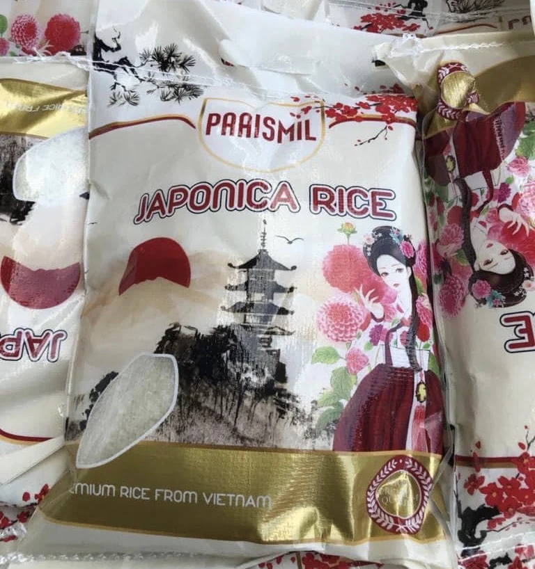 Premium Japonica Rice Short Grain Rice Origin Vietnam 1kg/2kg/5kg/10kg/18kg/25kg/50kg (ms ...