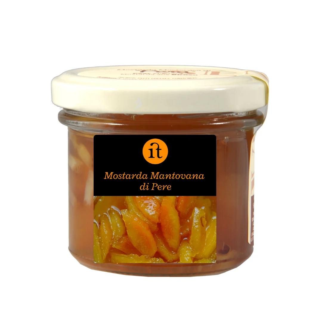 Pear Mostarda 220 Gr: Italian Fruit,Perfect Spicy Condiment To Use With ...