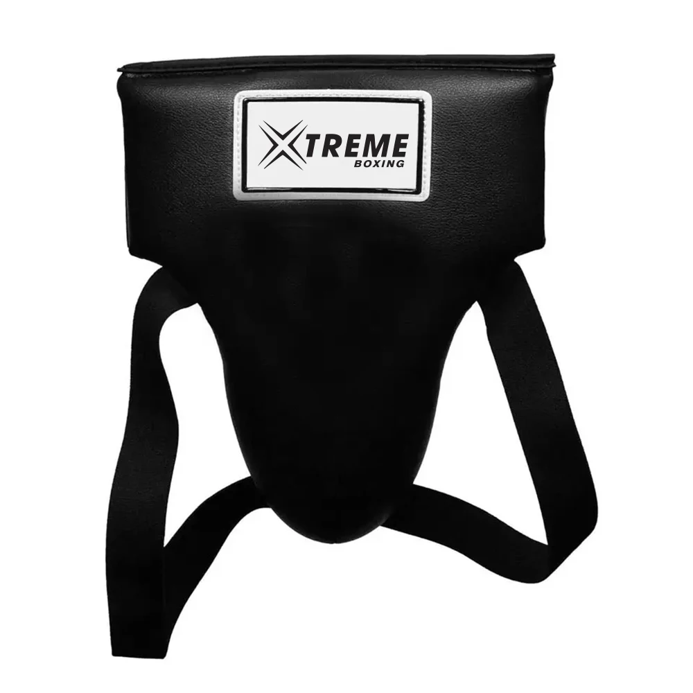 Sports Groin Leather Guard Boxing Extra Deep Fully Padded Cup Groin ...