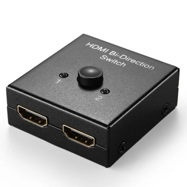 4k Hdmi Switch Hdmi Bi-directional 1x2 2x1 Switcher Splitter With 2 ...