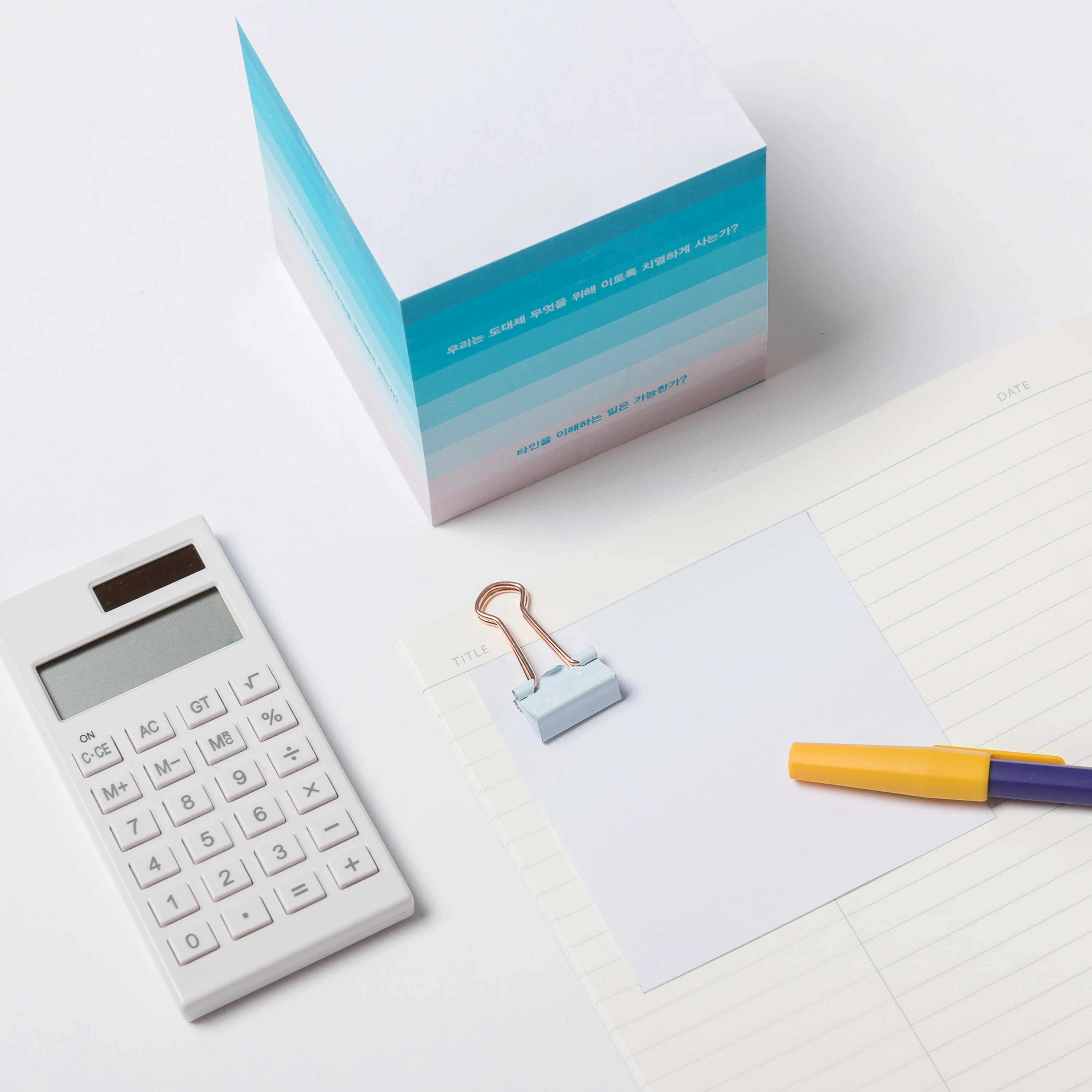 Made In Korea Customarts Stationary Office Supplies Note Ot Selling ...