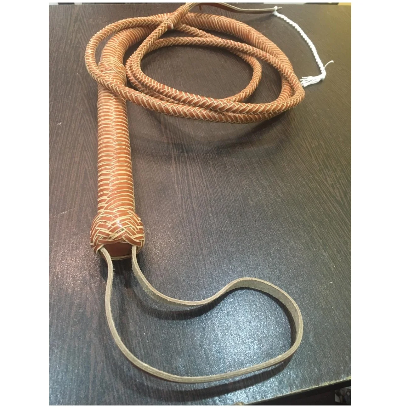 Hand Made Heavy Bull Whip Color 4 to 16 Feet 14 Plaits Custom Bull Whip ...
