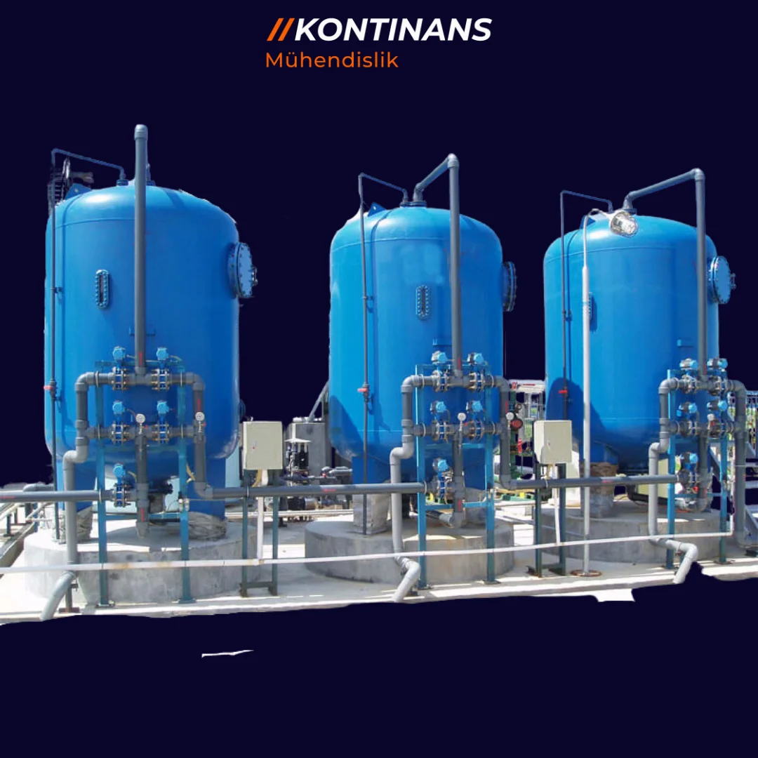 Sand Filter System Frp / Steel Tank Special Design Environment Water ...