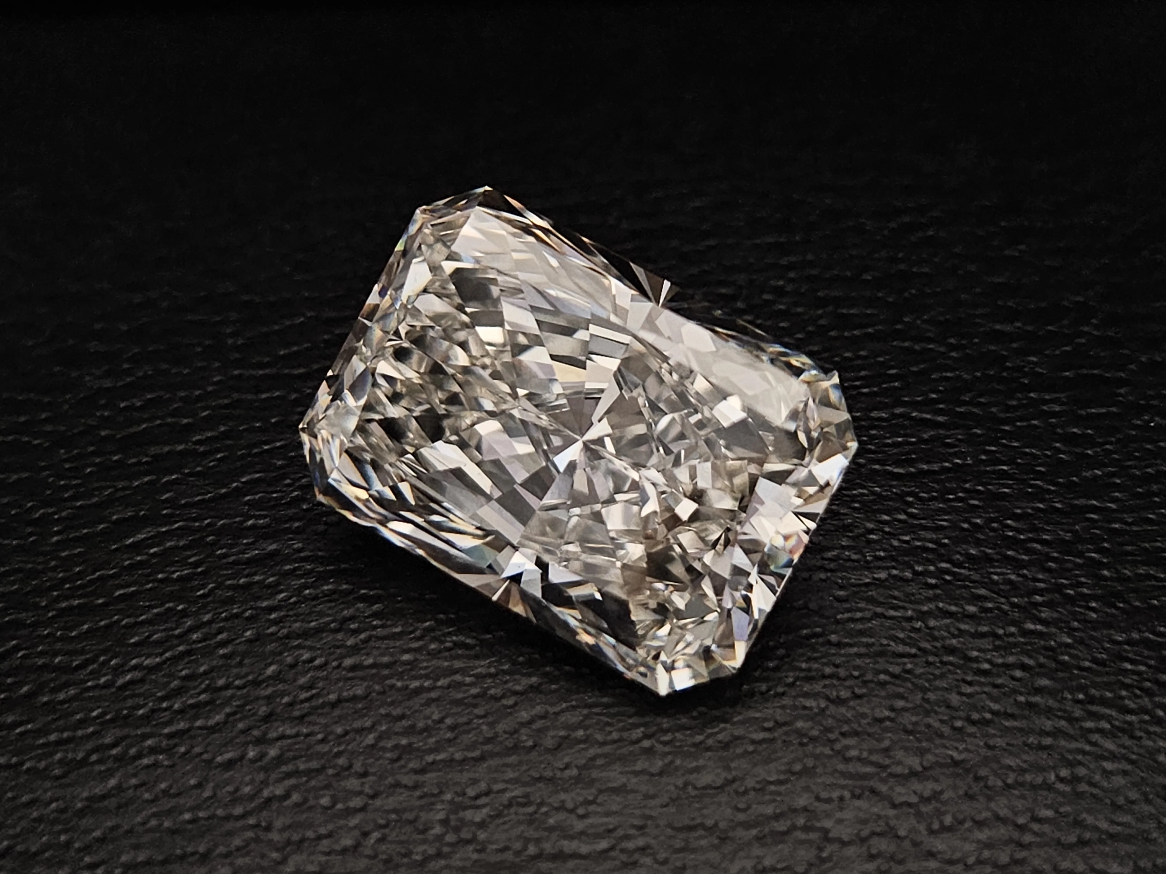Loose 1 Carat CVD Blue Lab Grown Diamonds IGI Certified Radiant Cut ...