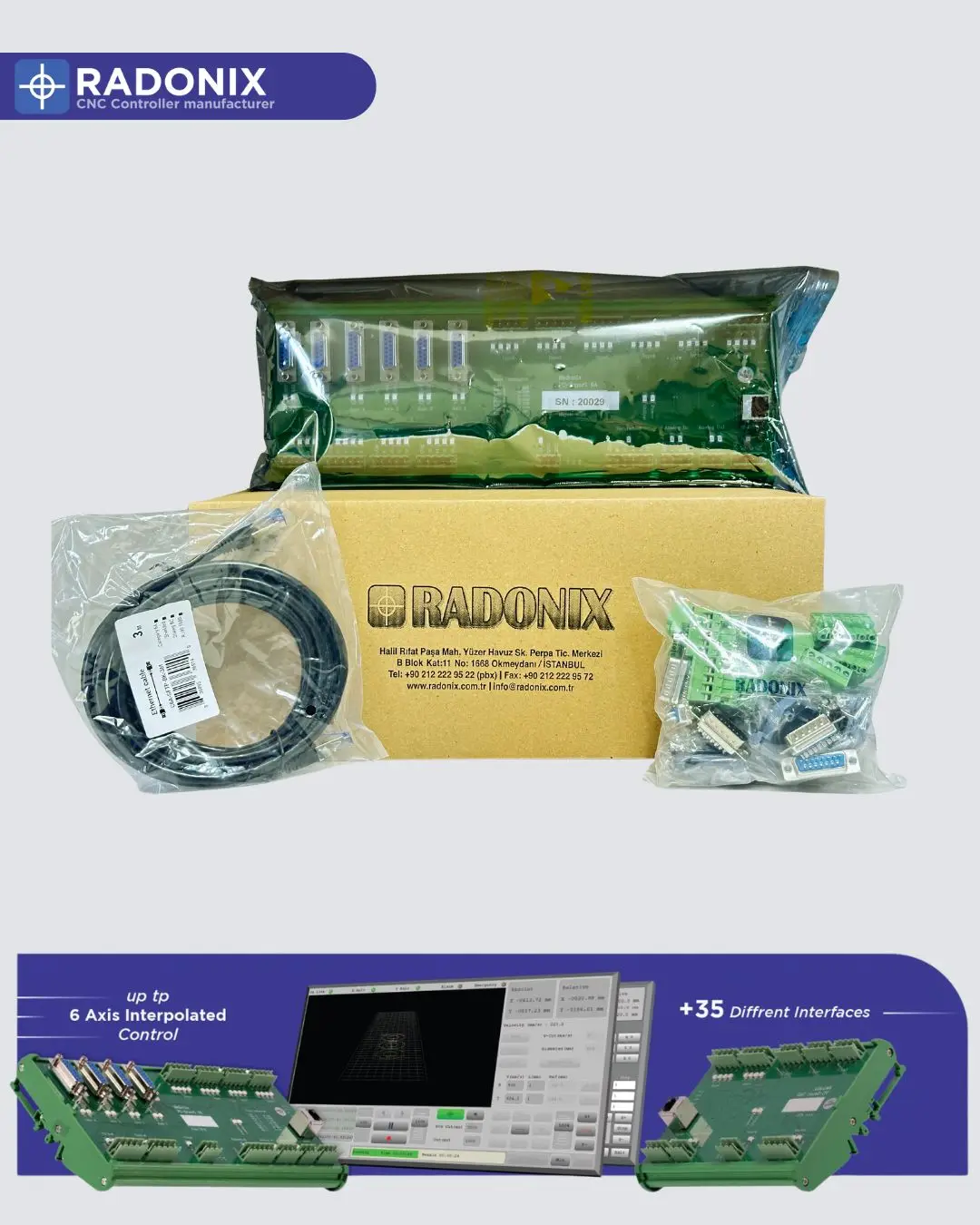 3 Axis Router CNC Controller / RADONIX PC-Smart 3AS Ideal for Router(XYZ) CNC Machines| Alibaba.com