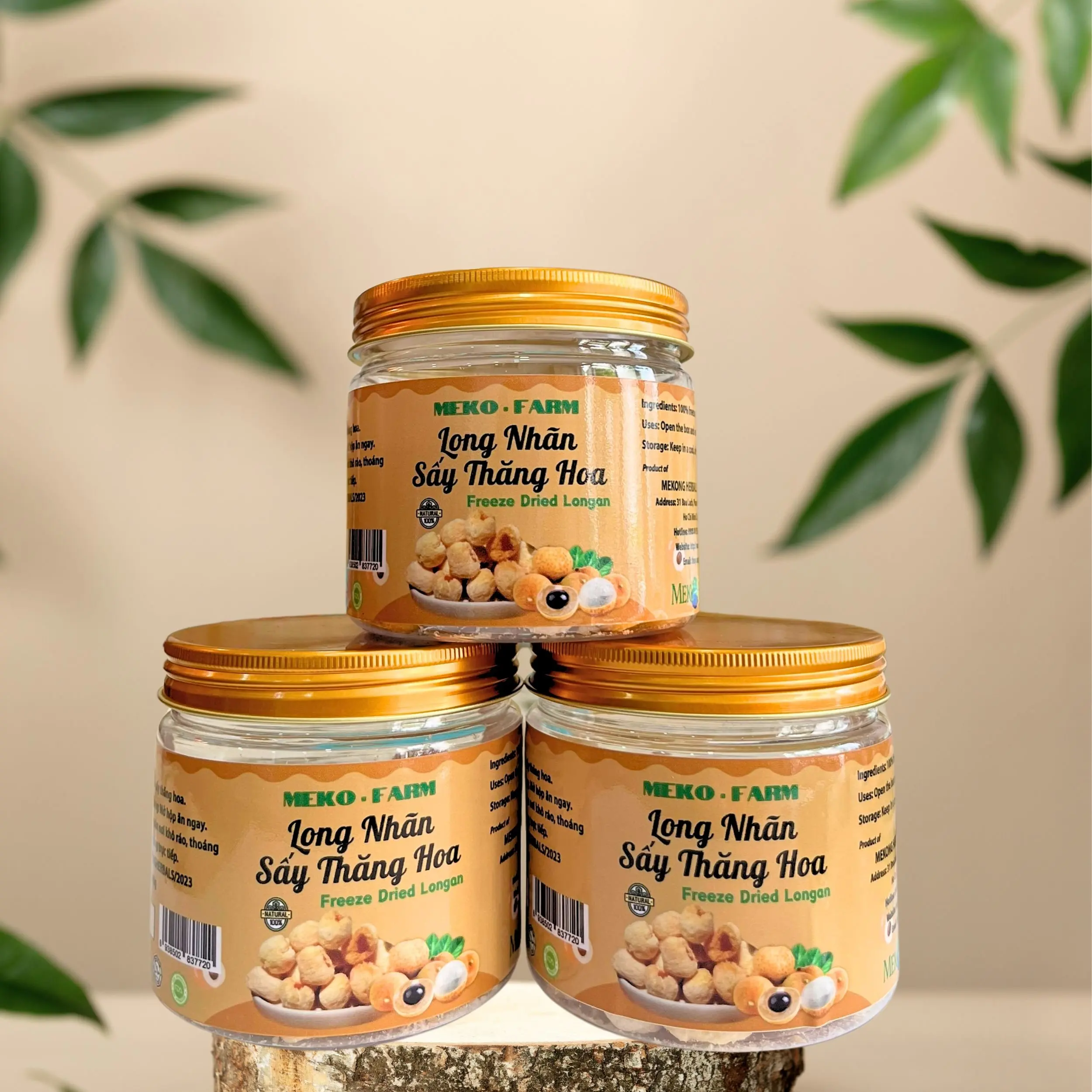 Meko - Farm Freeze Dried Longan From Mekong Herbals (100% Fresh Longan ...