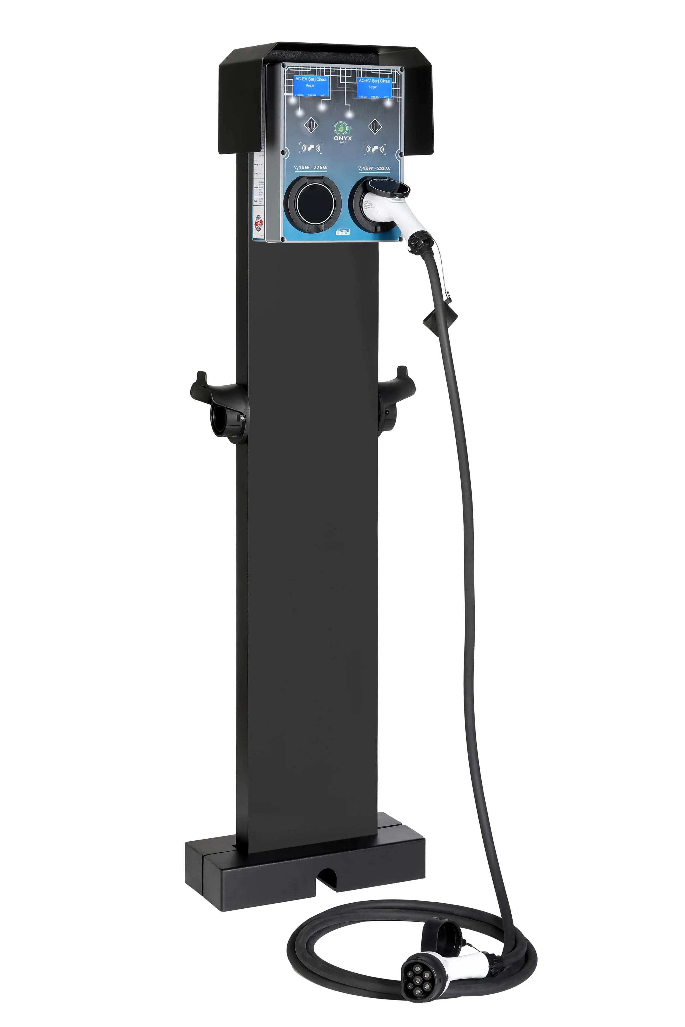 400V DC Floor-Mounted EV Charging Station with CCS2 Interface Output ...