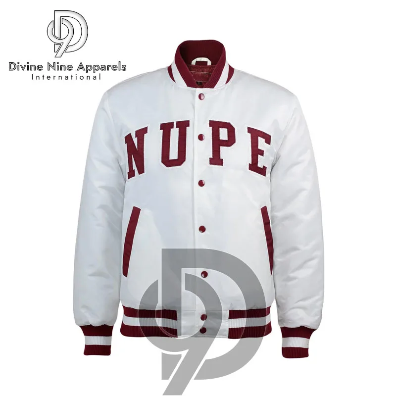 Kay Alpha Varsity Jacket Custom Made Satin Crest $ Letters Embroidered ...