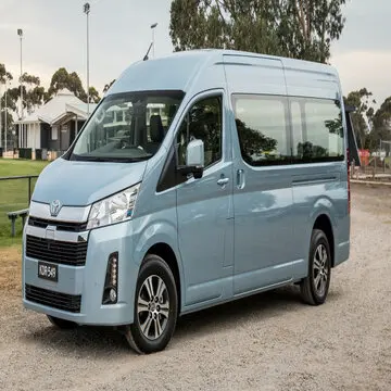 Used Hiace Bus Toyota Hiace 13 Seats Gasoline Engine Left Hand Drive ...