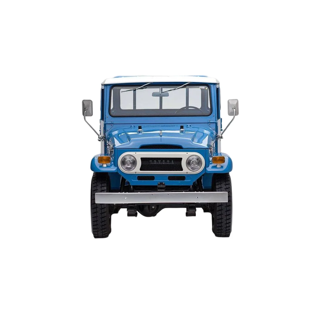 Toyota Land Cruiser Pickup Truck Fj45 Front Bumper 74-80 1974-1980 ...