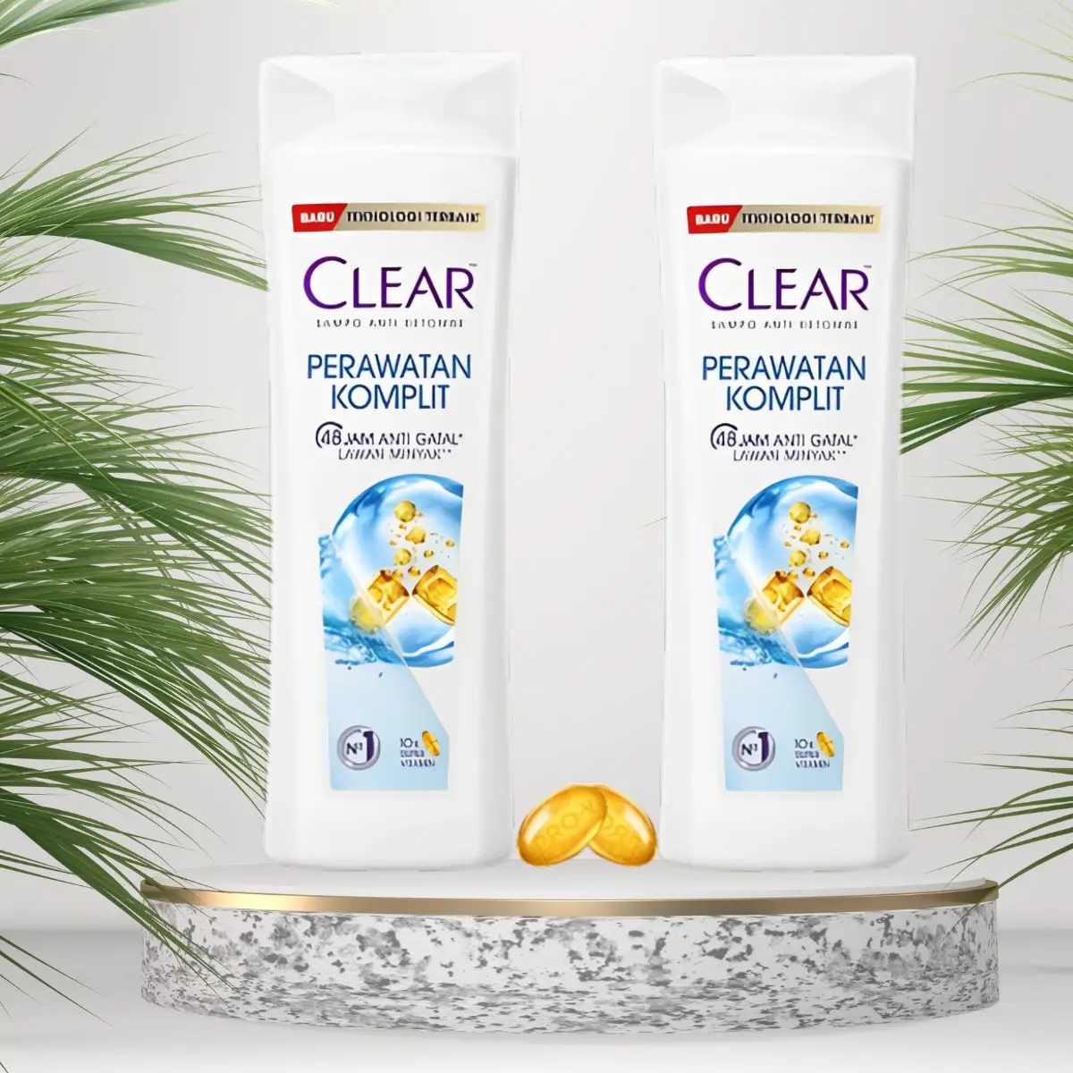 Best Anti-Dandruff Shampoo Indonesia A/K Complete Care 70ml Bottle ...