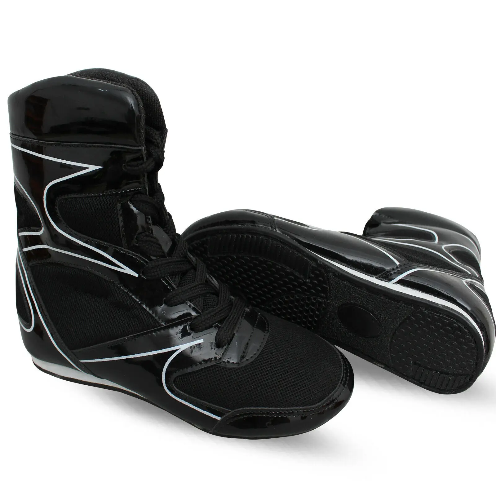 Wrestling Shoes Top Combat Boxing Mma Kickboxing Martial Arts Muay Thai ...