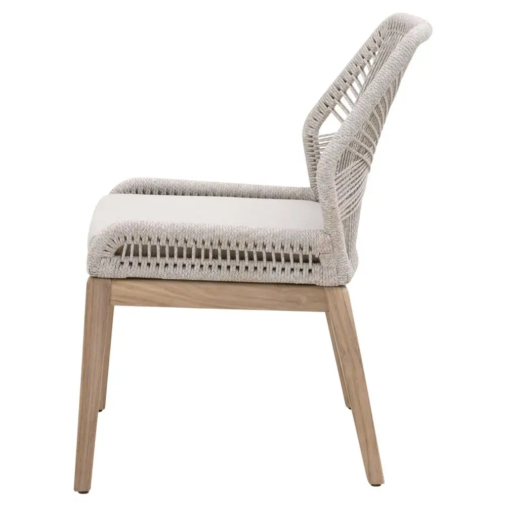 Dining Chair Rope Rattan Royal Garden Outdoor Furniture - Angela ...