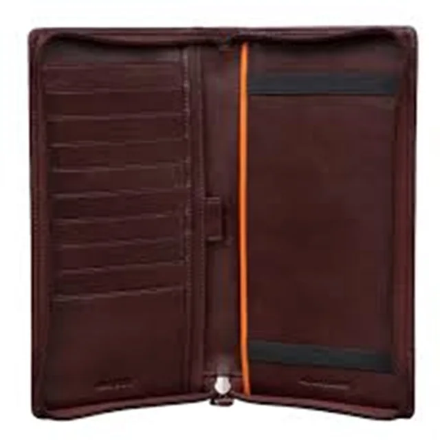 Checkbook Wallet And Cheque Book Cover Unisex Business Card Holder ...