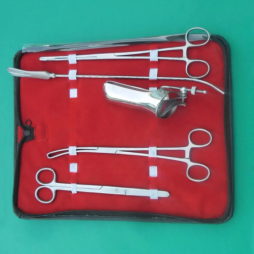 Intrauterine Device Surgery Set 5 Pieces Gynecology Obstetrical Surgery Instruments Kit German ...