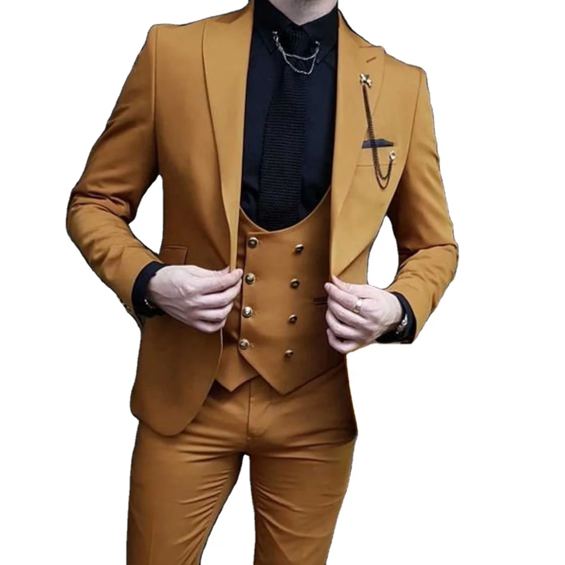 Refined Men's Blazer And Suit For Special Occasions Men Tuxedo Suit And ...