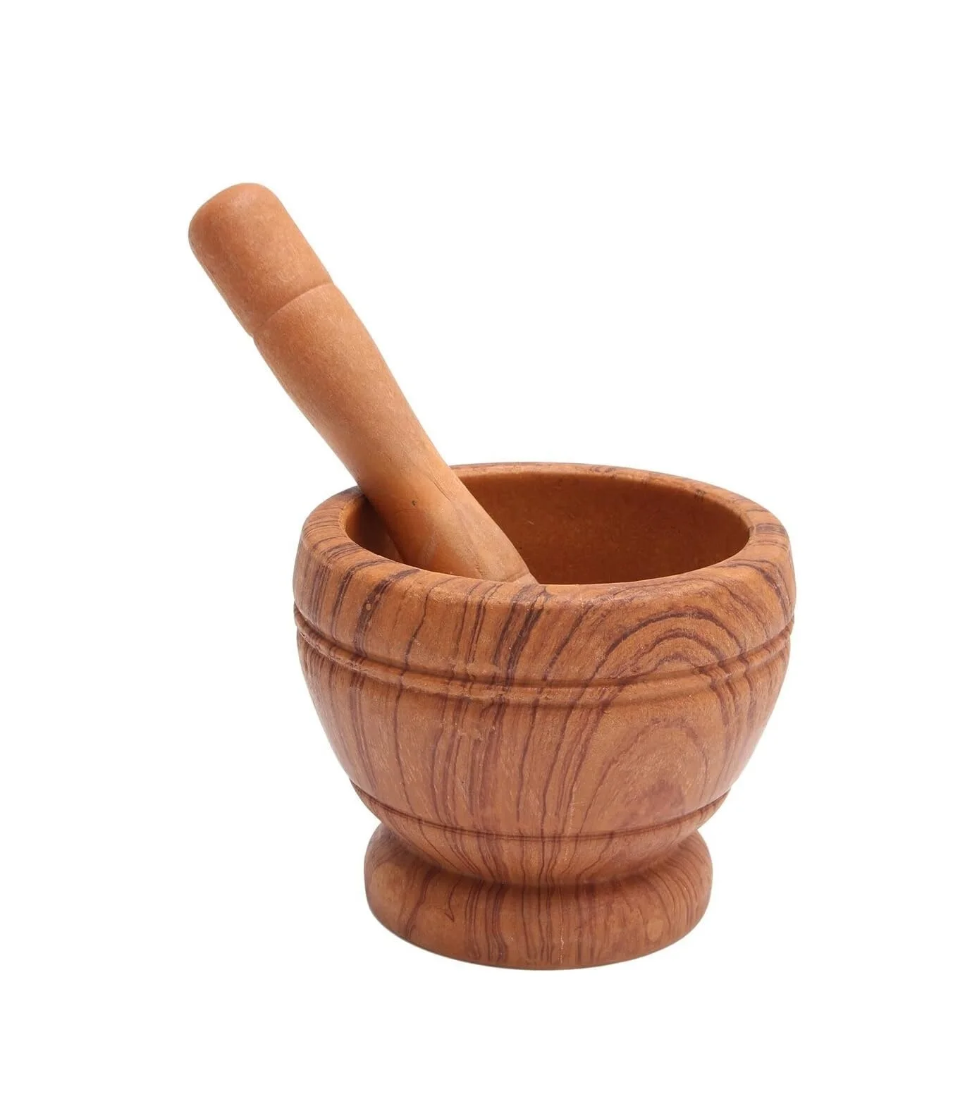 Resin Pestle & Mortar Set Garlic Herb Spice Mixing Grinder Crusher ...
