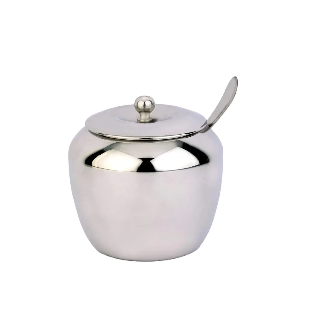 Stainless Steel Ghee Pot With Spoon & See Through Lid Ghee And Oil ...