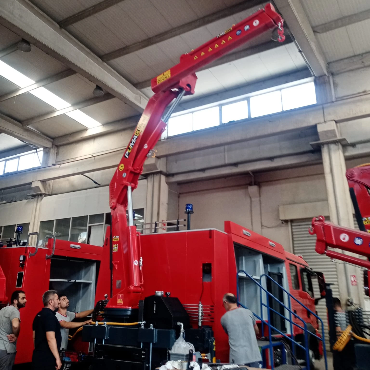 5ton Knuckle Boom Truck Crane Truck Mounted Crane Best Quality Fast Shipping - Buy Used Truck ...