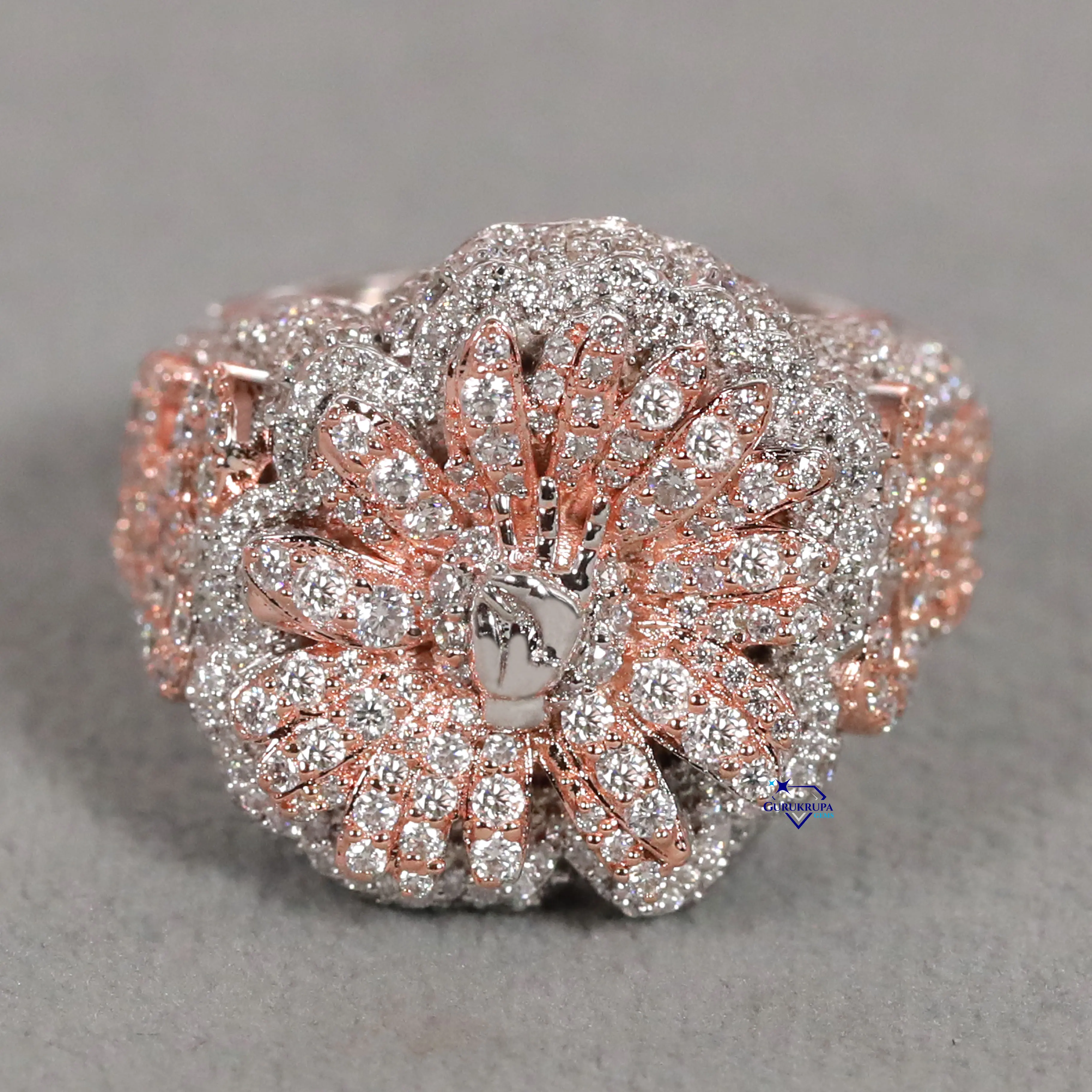 Explore Our New Hip Hop Wholesale Ring Featuring Lab Grown Studded ...