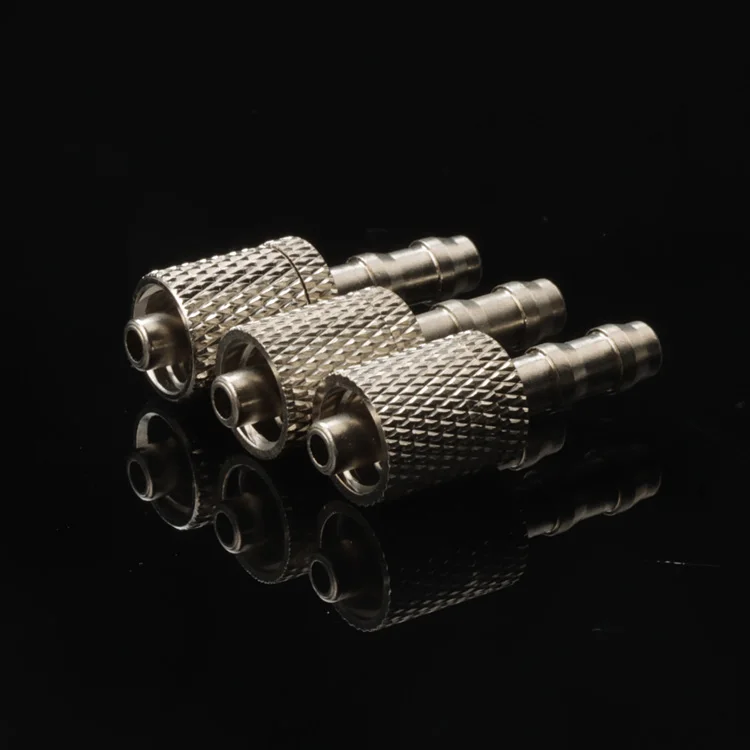 Slignee Air Tube Connectors Metal Adapter 6mm Air Pipe Adapter For Glue ...