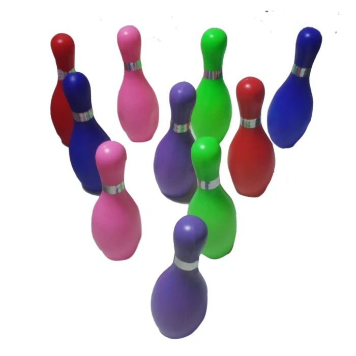 Educational Soft PU Bowling Ball Toy Play Set for Kids