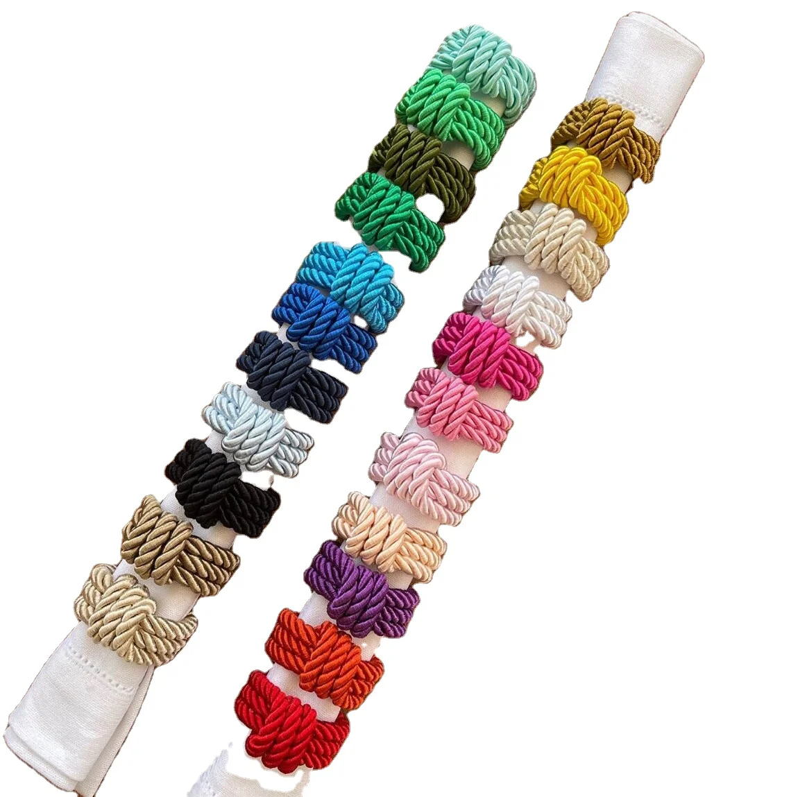 Burlap Napkin Rings Rope Farmhouse Napkin Rings Handmade Round Napkin ...