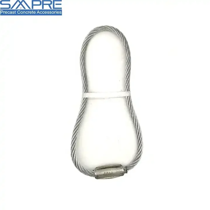 Wire Rope Cast-in Loops - Buy Precast Cast In Wire Rope Lifting Loop ...