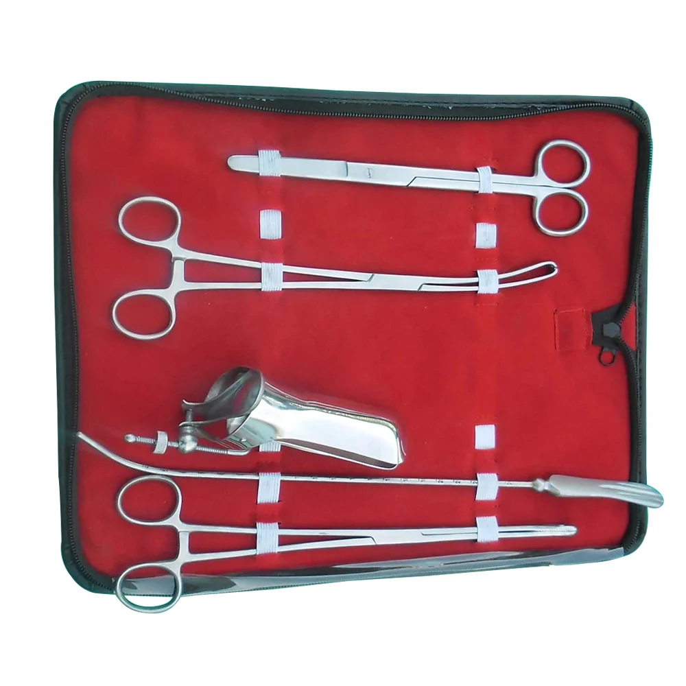 Intrauterine Device Surgery Instruments Set - Gynecology Kit