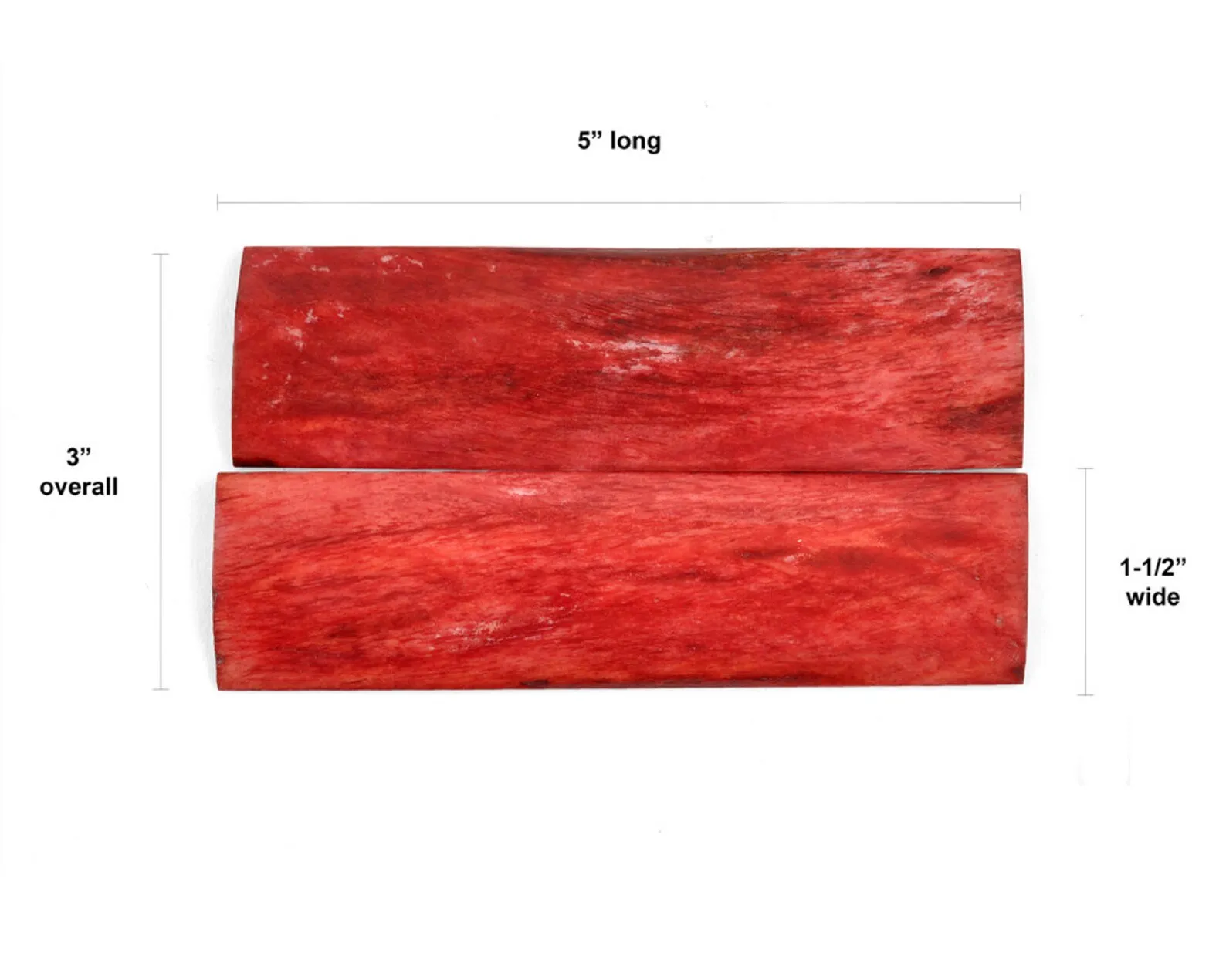 Natural Buffalo Bone Scale Knife Handle Scales Water Buffalo Natural ...