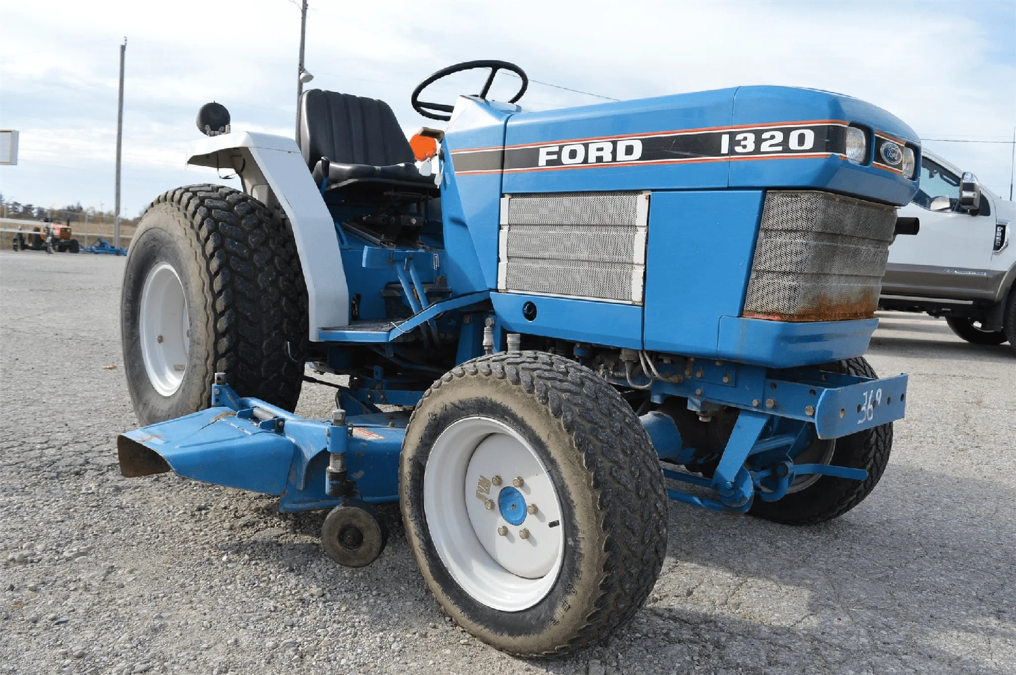 Original Uk Farming Tractor Fairly Used Ford 1320 Farm With Front ...