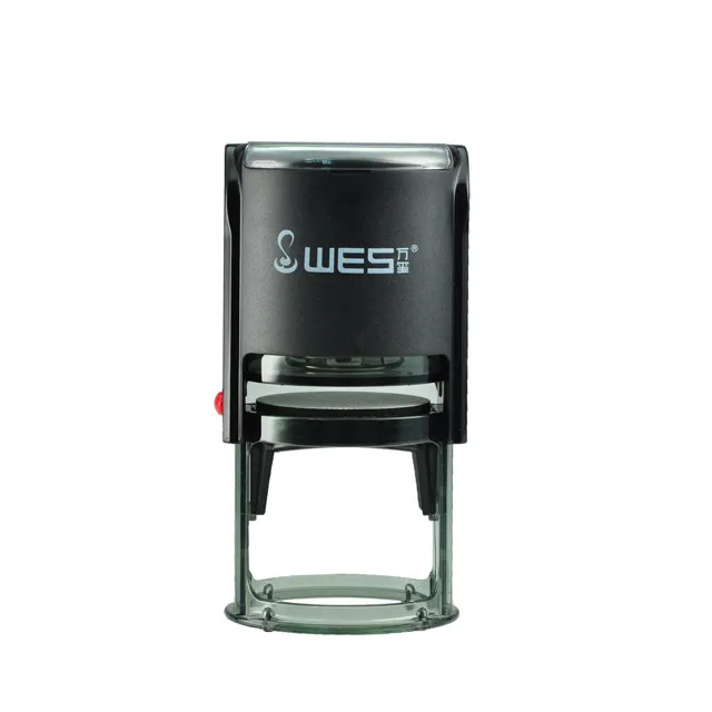 WES Sellos Self Inking Stamp Round 38mm - Office Use