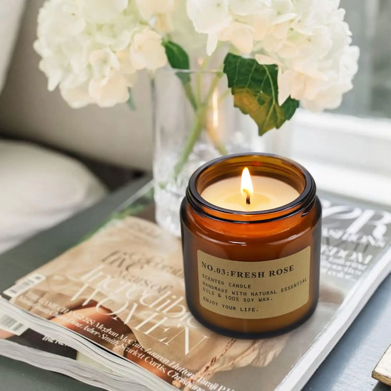 Scented Aromatherapy Candles - Long Lasting & Perfect for Home