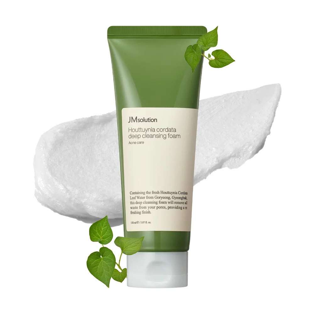 JMSOLUTION HEARTLEAF DEEP CLEANSING FOAM 150ML Made in Korea Hot Selling Korean Skincare Product ...
