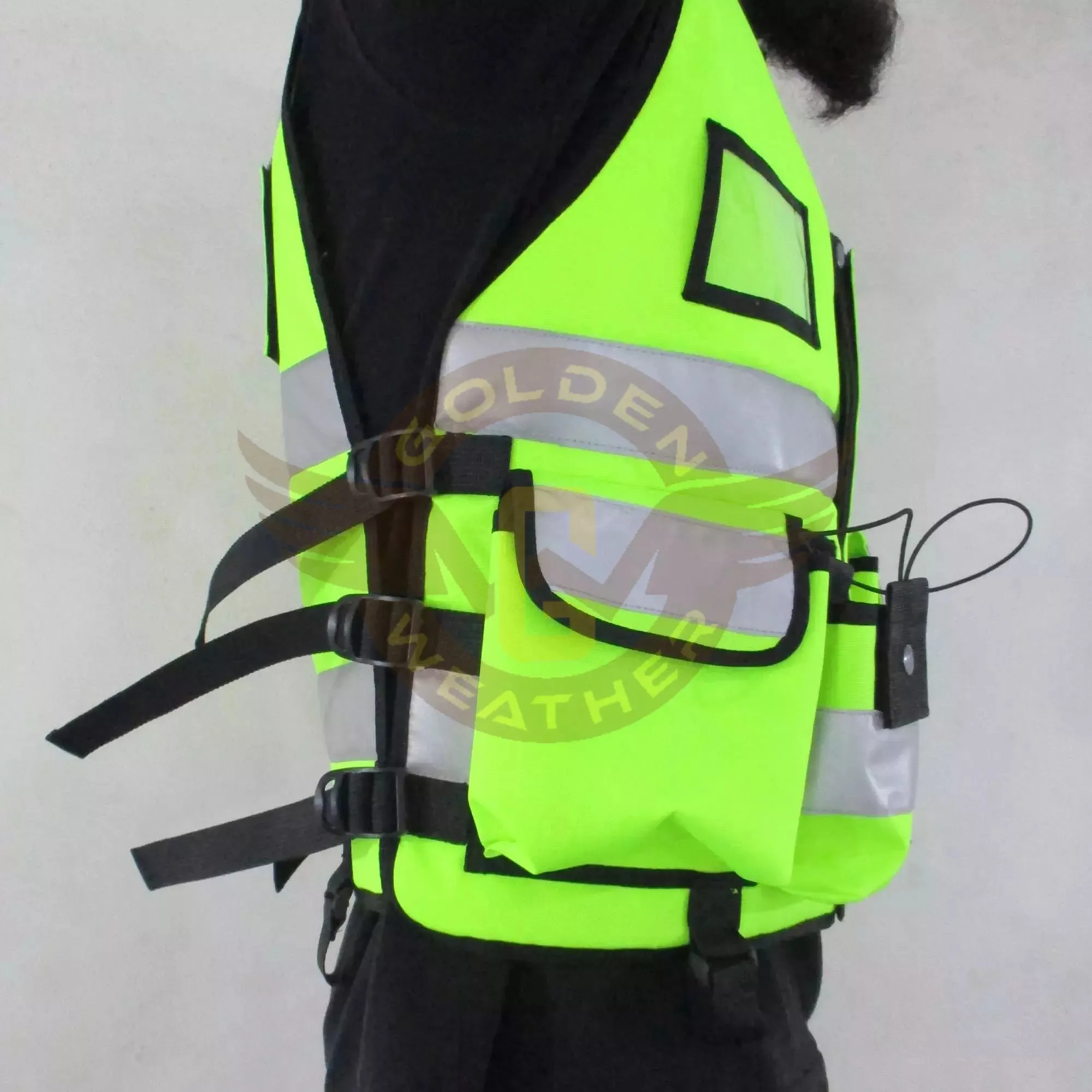 Security Reflective Vests - High Visibility & Customizable