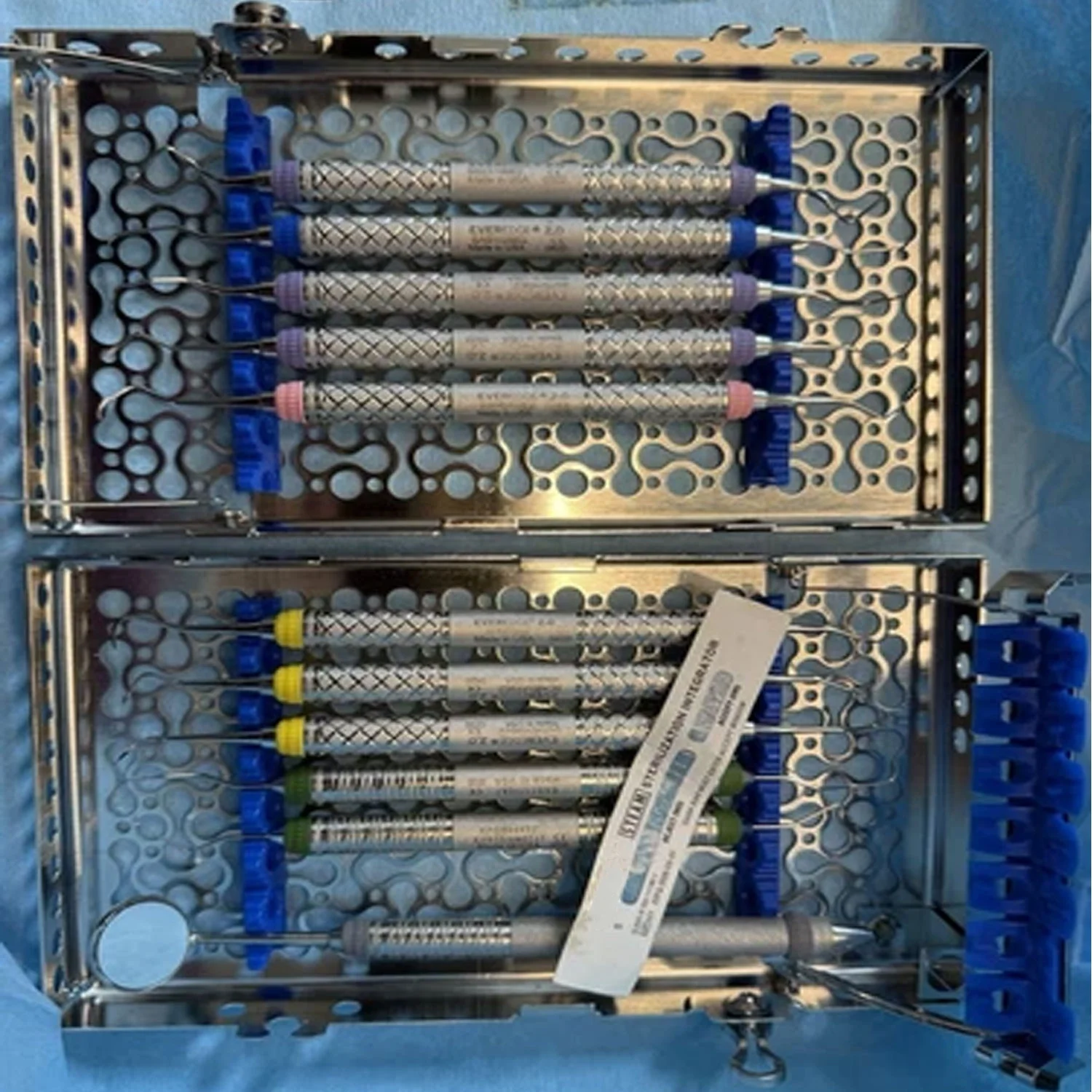 Double Decker Cassette Set Perio Scaler 11 Pieces BY Farhan Products ...