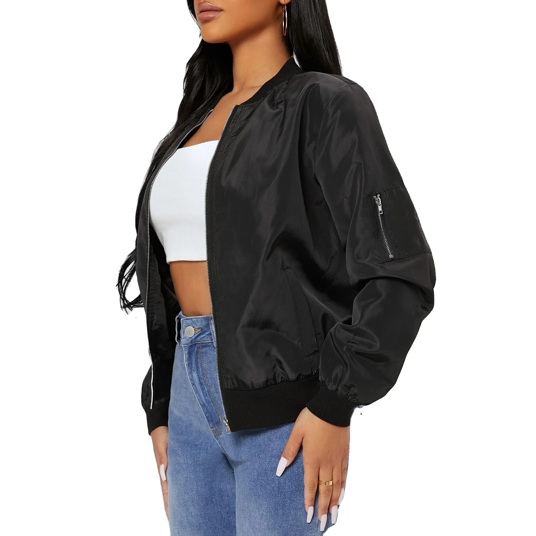 Elastic Waist And Cuffs Letterman Jackets Custom Letterman Bomber ...