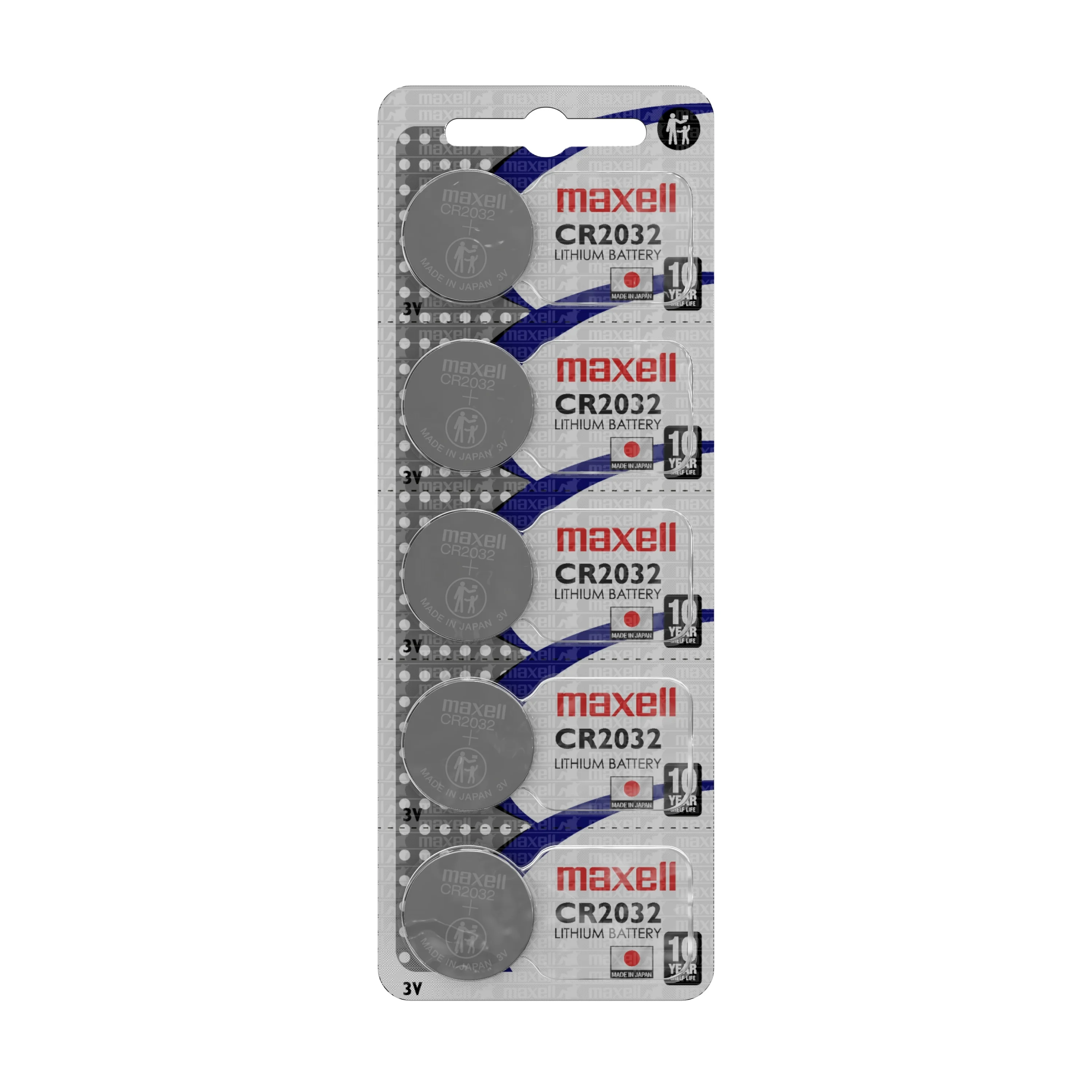CR2032 Maxell 3V Lithium Battery - Ideal for Remote Control