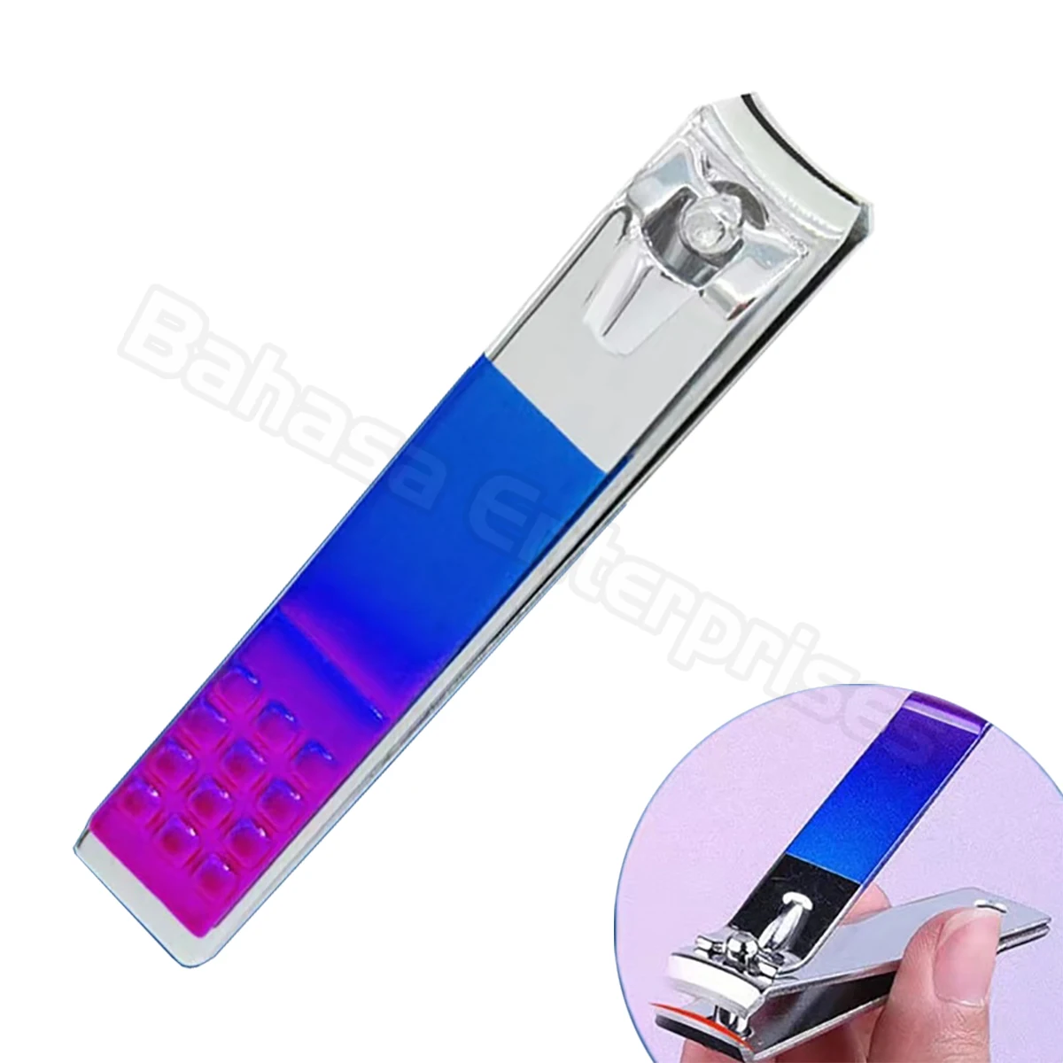 Stainless Steel Nail Clipper Set Toenail Fingernail Cutter Pedicure ...