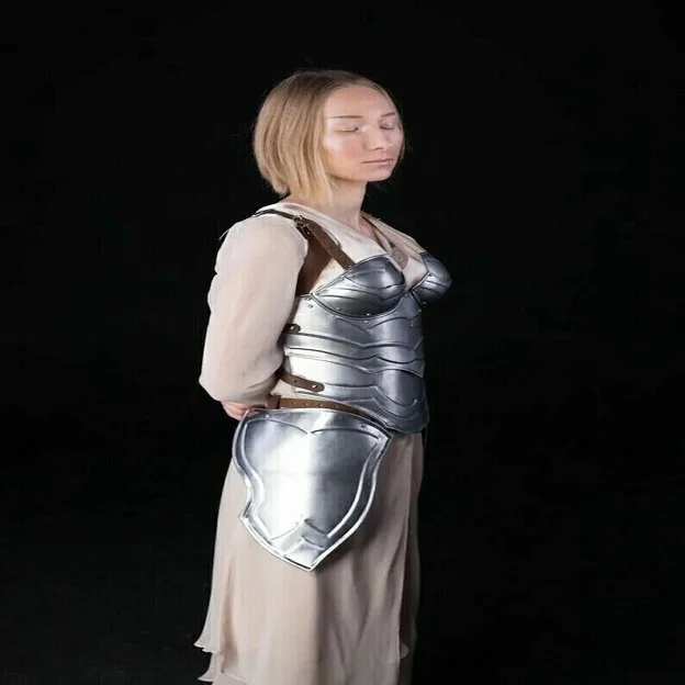 Knight Lady Armor Suit Female Armor Costume Medieval Lady Cosplay