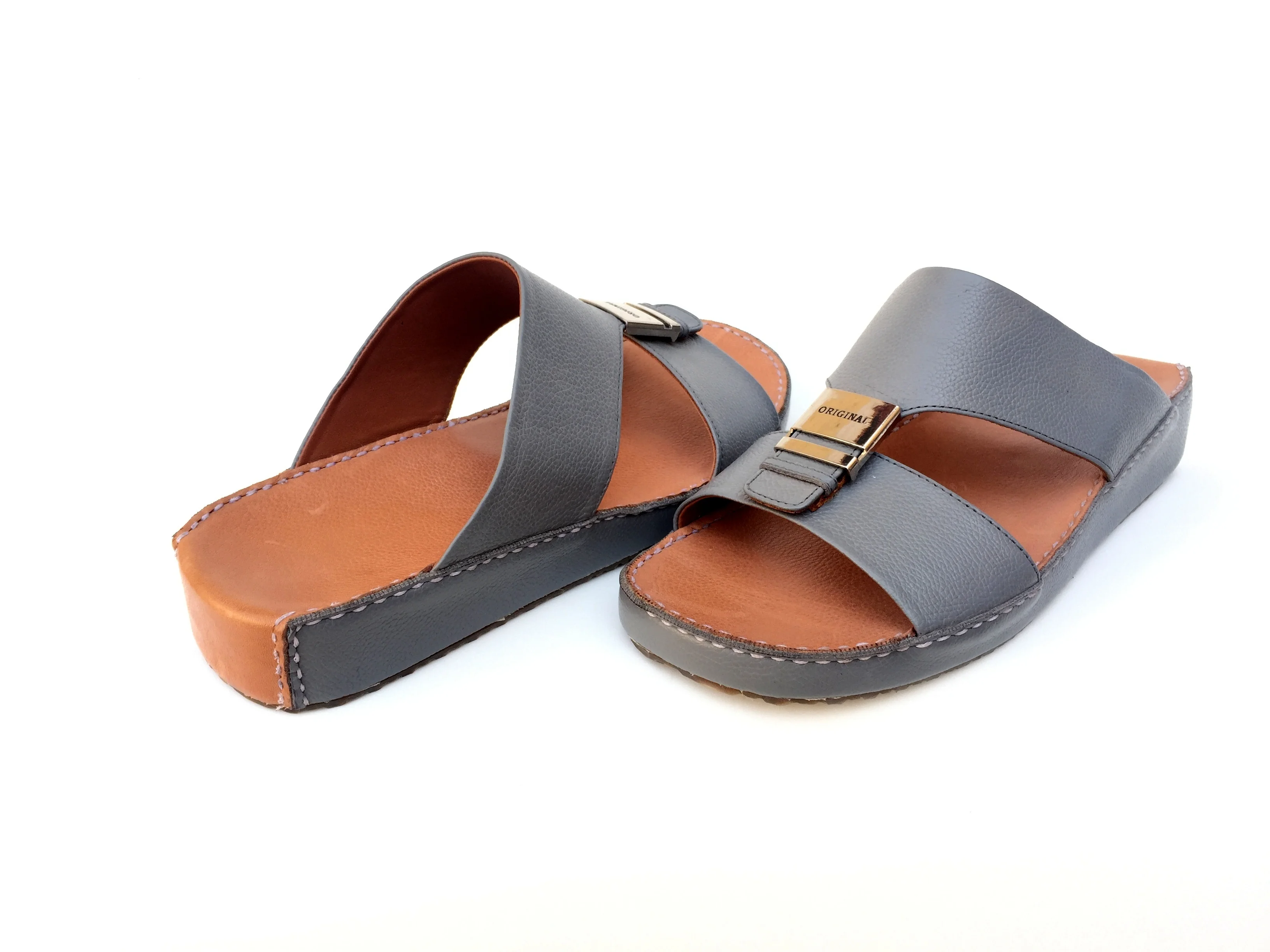 Men Leather Arabic Sandals Arab Slippers Arabian Footwear Shoes ...